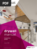 Siniat Drywall Manual s1 Introduction v1.1.0 | PDF | Drywall | Wall
