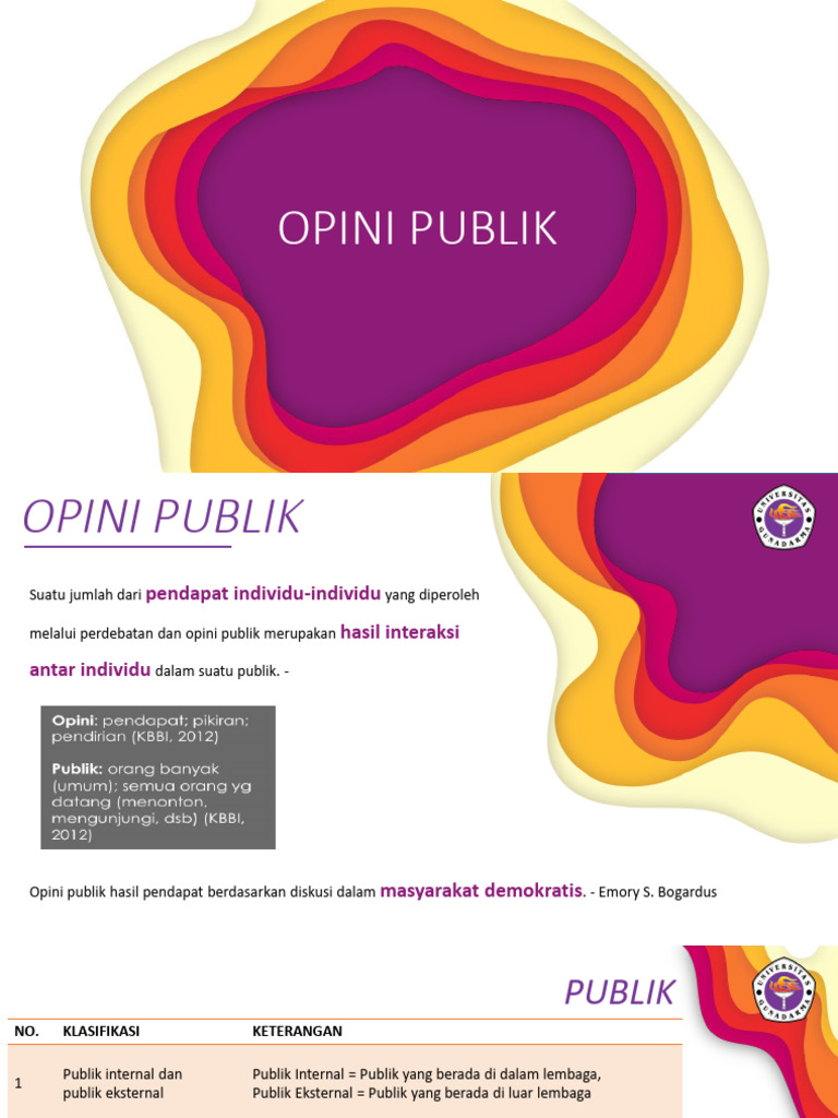 Materi 6 Opini Publik | PDF