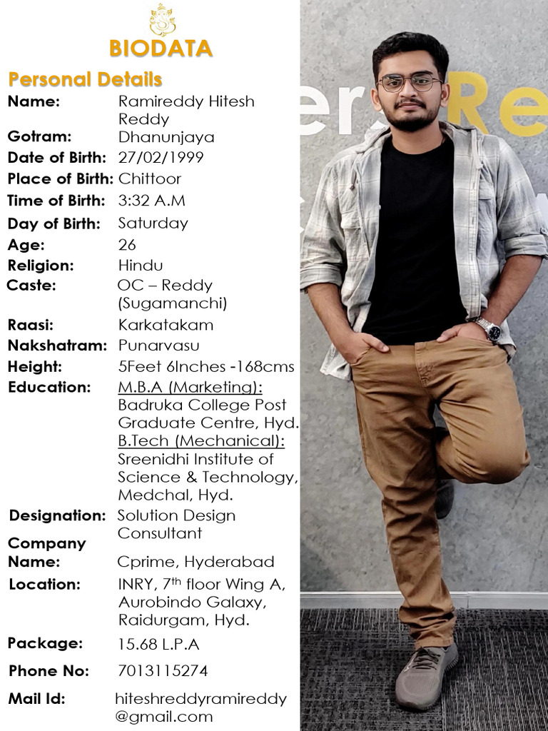 Hitesh's Love Life and Aspirations | PDF