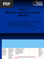 M&E Plan Template | PDF