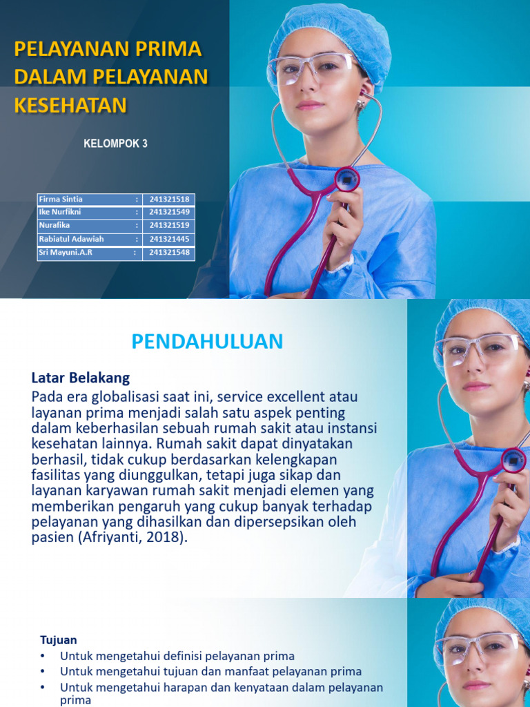 Pelayanan Prima dalam Kesehatan | PDF