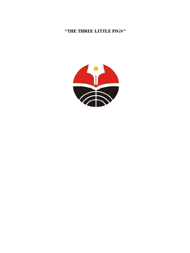 Three Little Pigs Script for Education | PDF