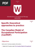Occupational Adaptation (OA) Model | PDF | Motivational | Motivation