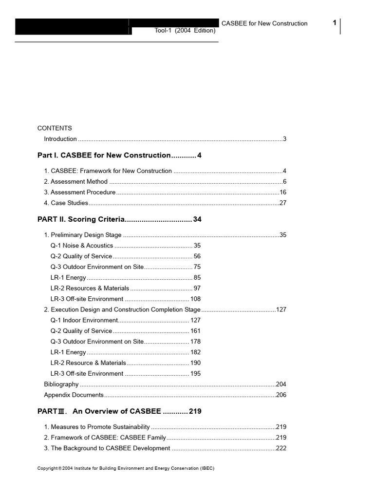 Casbee NC 2004manual | PDF