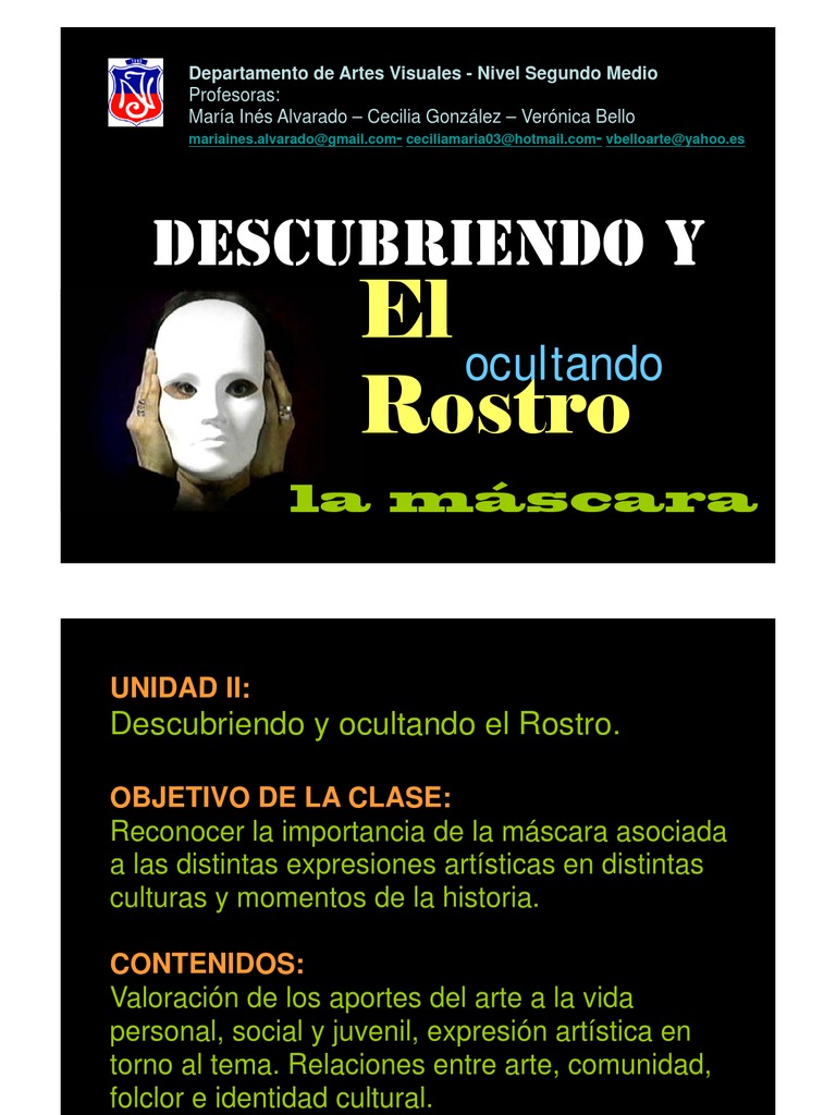 La Careta Bello en Artes Visuales | PDF | Máscara | Biblioteca y museo