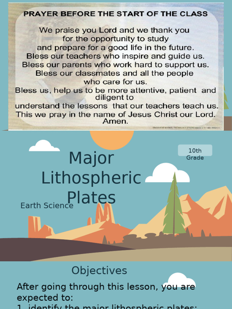 Major and Minor Tectonic Plates Overview | PDF | Plate Tectonics ...