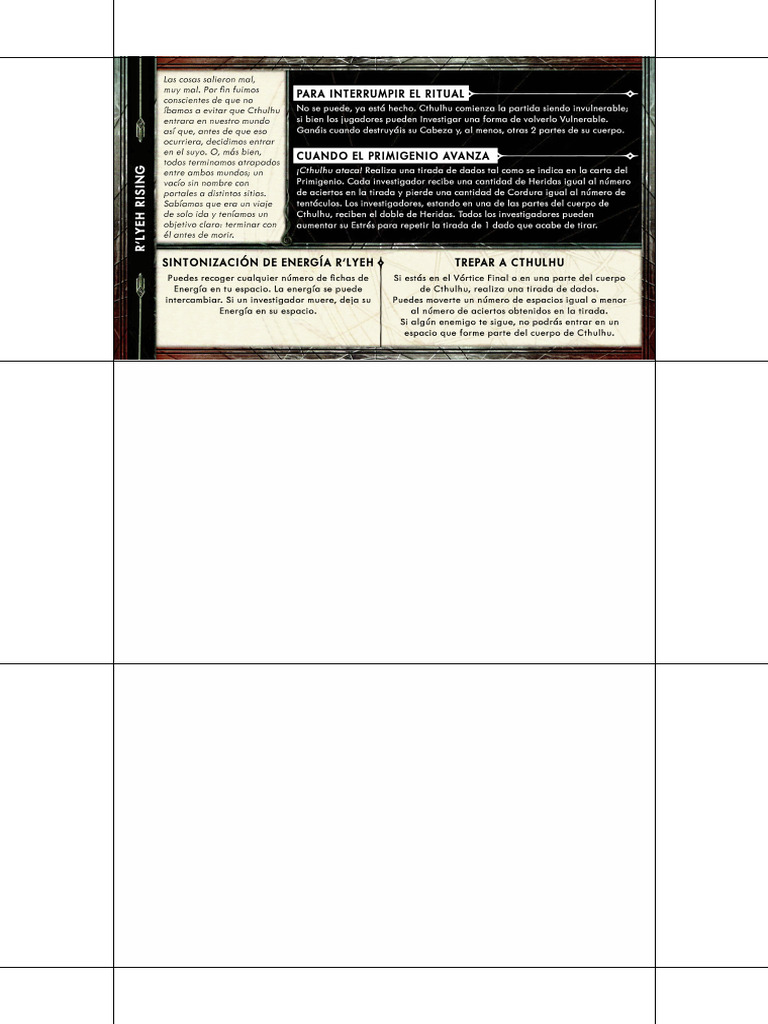 R'Lyeh - Episodio | PDF
