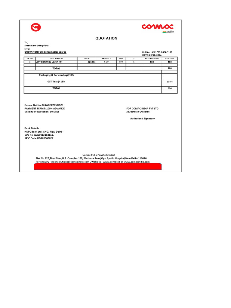 185 Shree Ram Enterprises | PDF