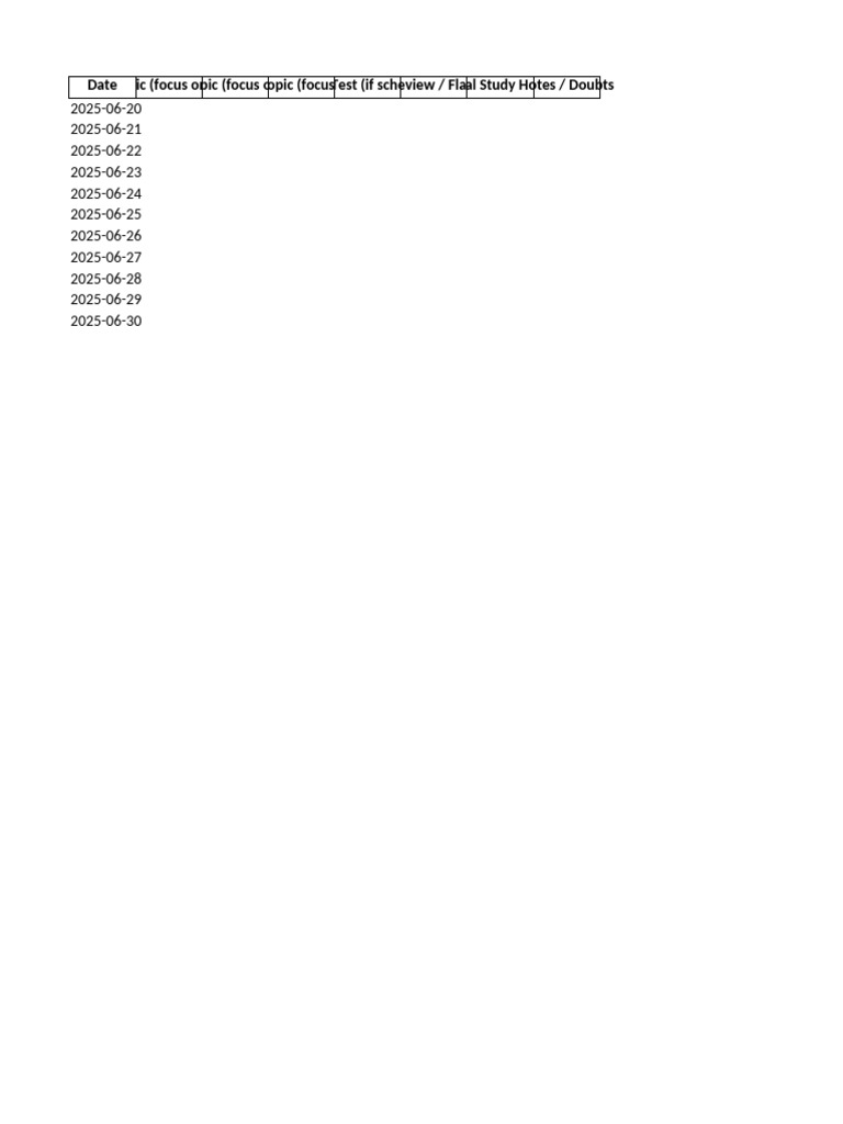 June Jee Tracker Unseen Dimension 13 | PDF