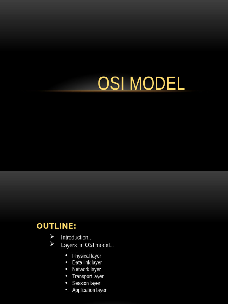Osi Model | PDF