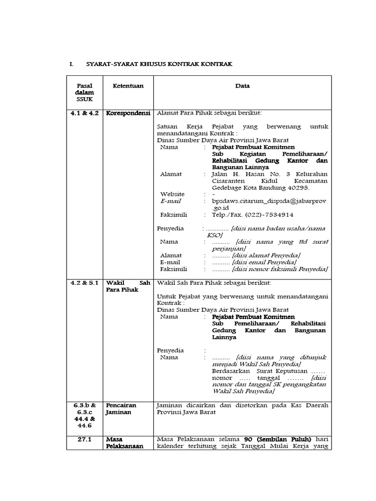 SSKK Perlem LKPPLahan Parkir UPTD Citarum | PDF