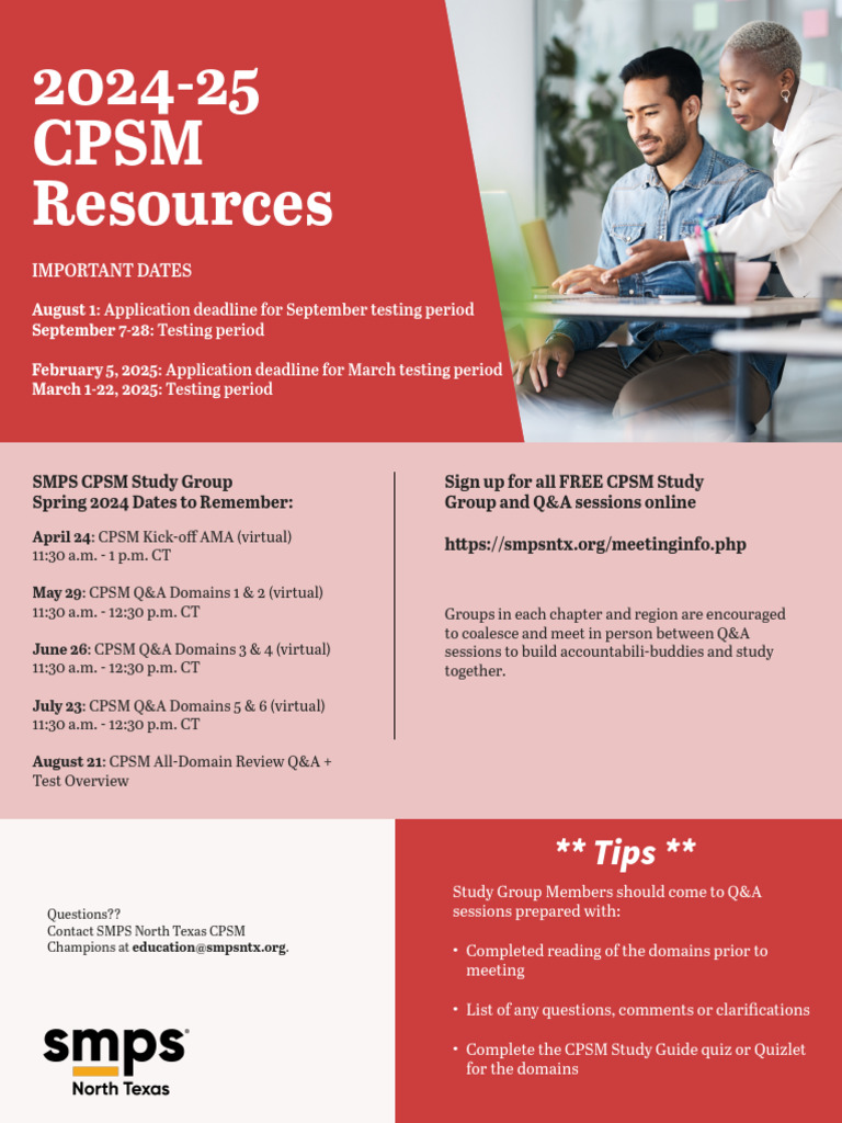 CPSM Exam Preparation Resources 2024 | PDF | Tests | Qualifications