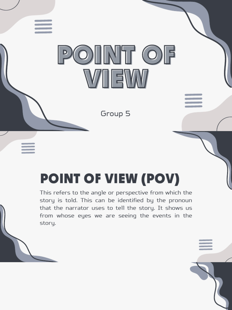 Understanding Points of View in Storytelling | PDF