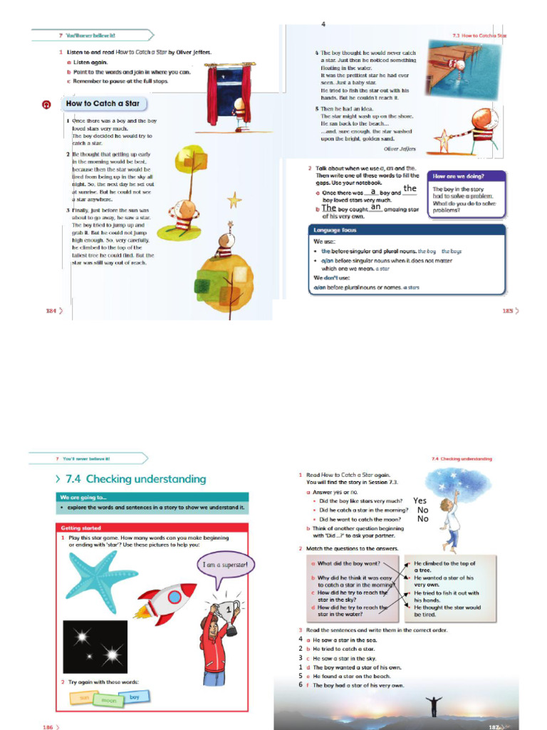 English Book Work Week 3 Answer Key | PDF