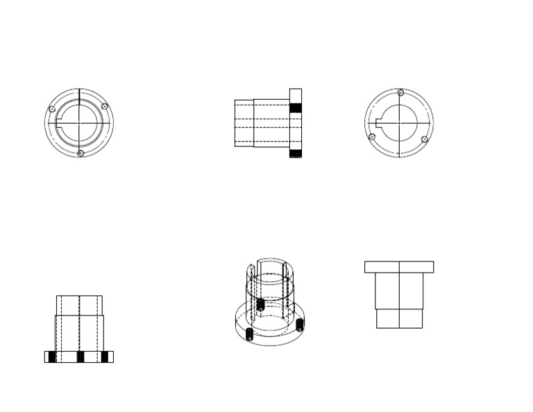 Fab of Mech Hub Main Drum Pulley Pb-07 Split | PDF