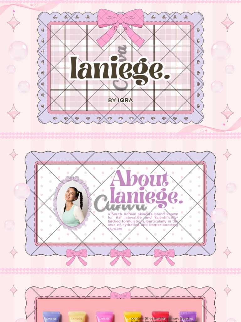 Pink Cute Creative Portfolio Presentation PDF | PDF