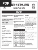 Uganda Police CertApp Procedure | PDF | Identity Document | Government ...