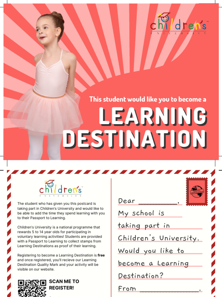 Become a Learning Destination Today | PDF