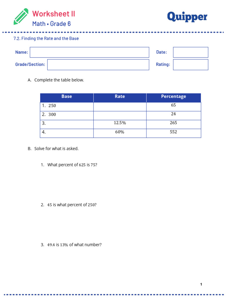 Me Math 6 q2 0702 Ws2 | PDF