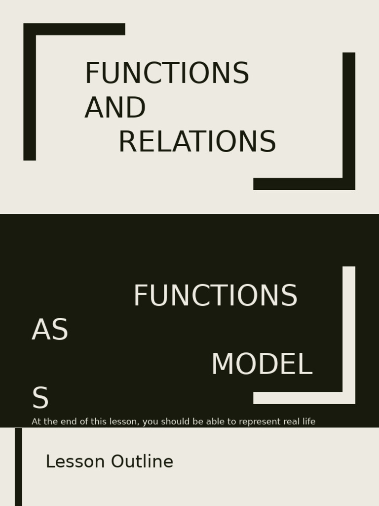GenMath Q1 W1 Function | PDF | Function (Mathematics) | Water