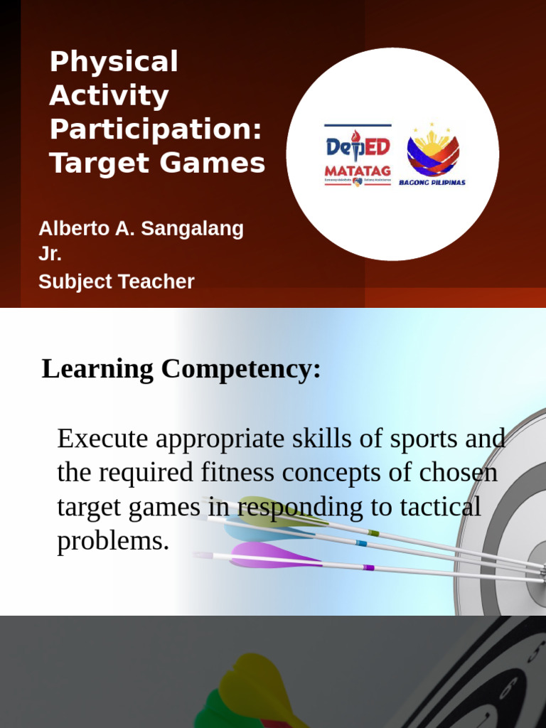 Target Games PE and HEalth | PDF