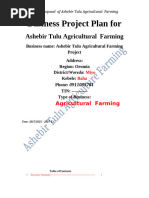 Agricultural Farming Project Proposal | PDF