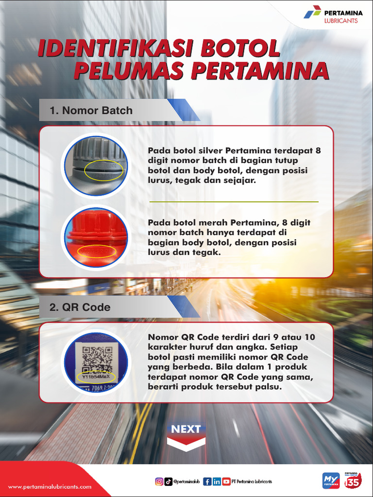 Identifikasi Botol Pelumas Pertamina | PDF