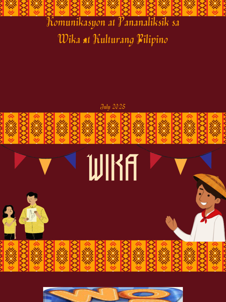 Fil1 Kom Aralin 1 2025 2026 ... | PDF