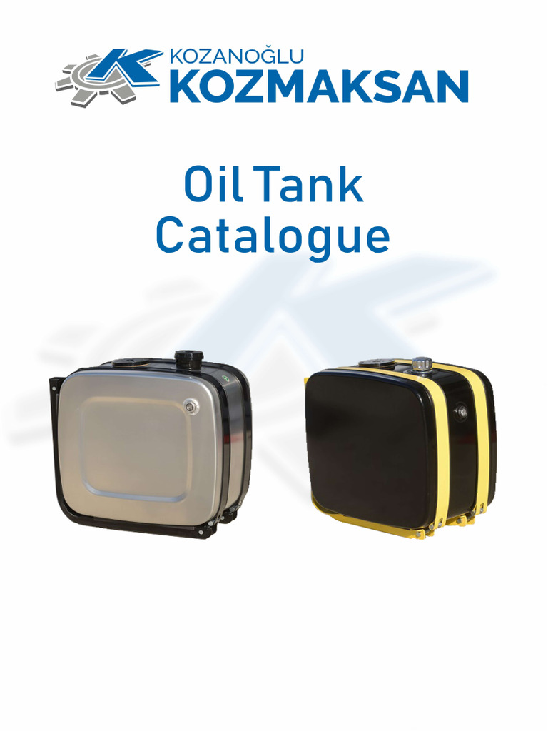 Aluminum and Steel Oil Tanks Specifications | PDF