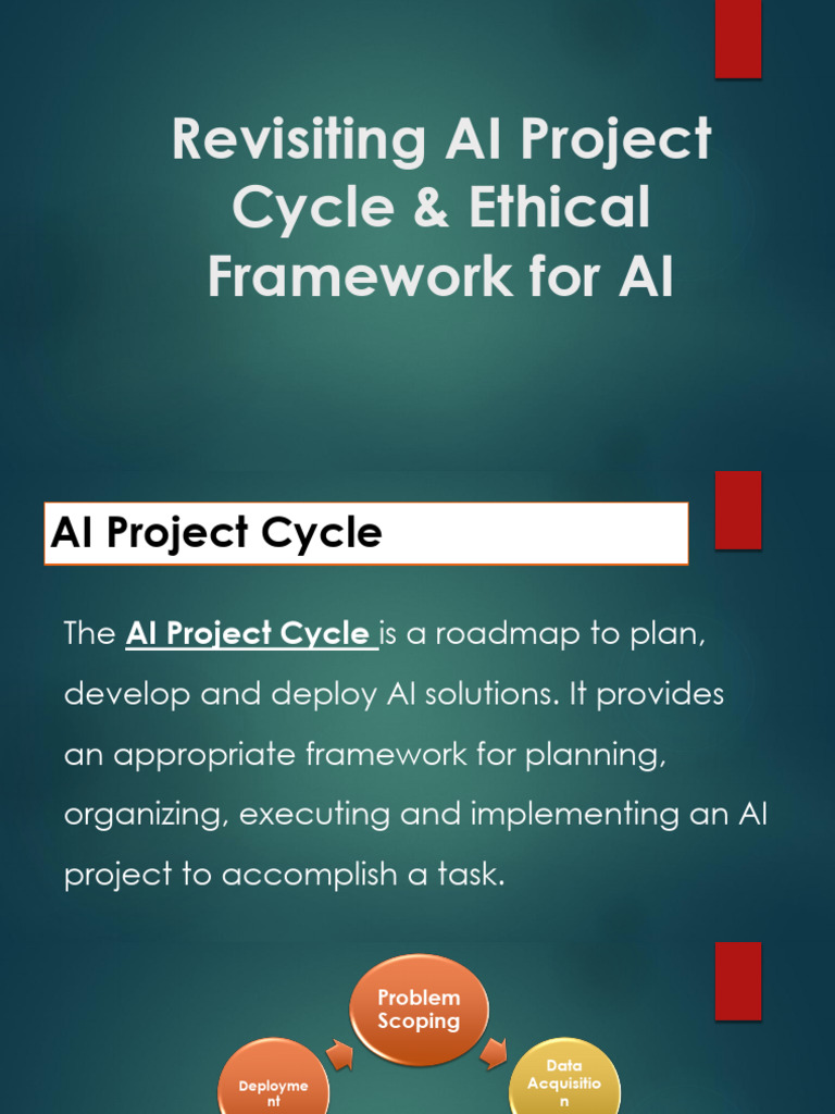 AI Project Cycle & Ethical Frameworks | PDF | Artificial Intelligence ...