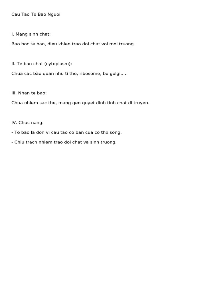 TaiLieu Mau SinhHoc | PDF