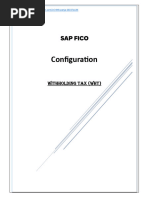 Extended Withholding Tax Setup in SAP | PDF | Taxes | Business