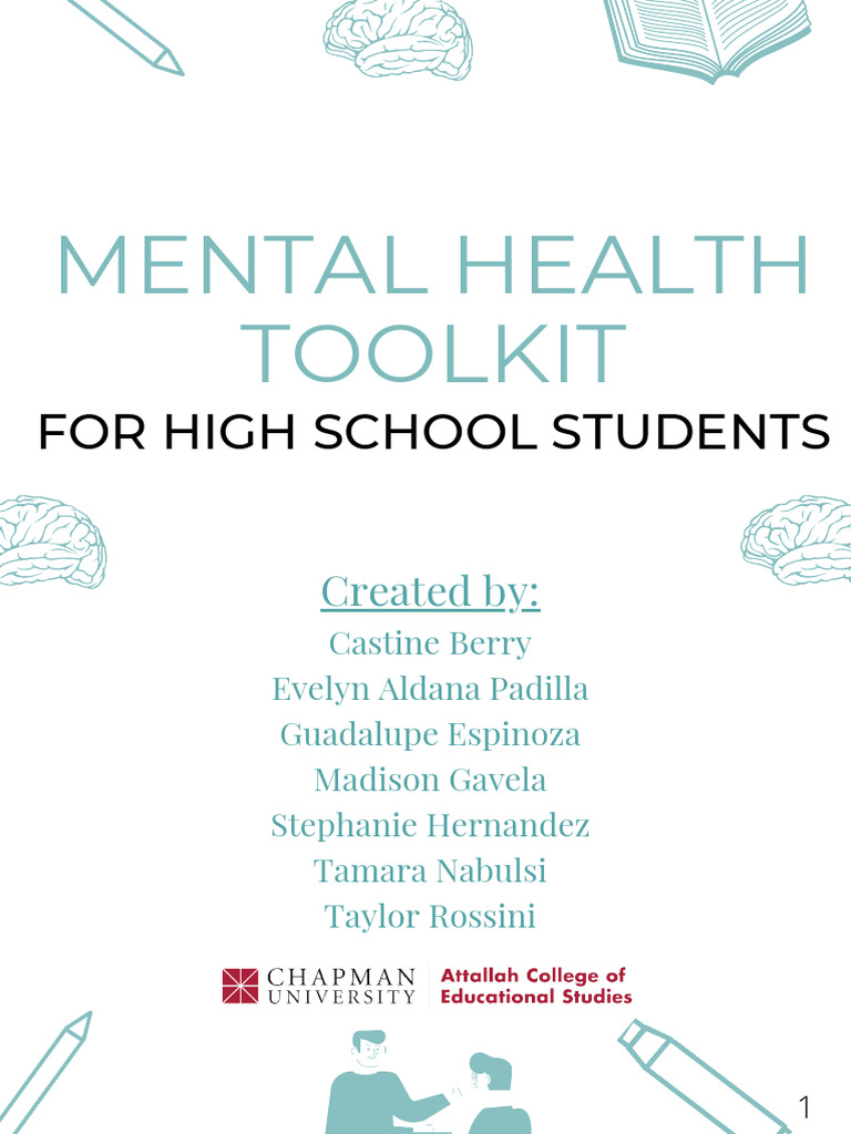Mental Welllth Toolkit Hs Students 2 | PDF | Psychological Trauma | Grief