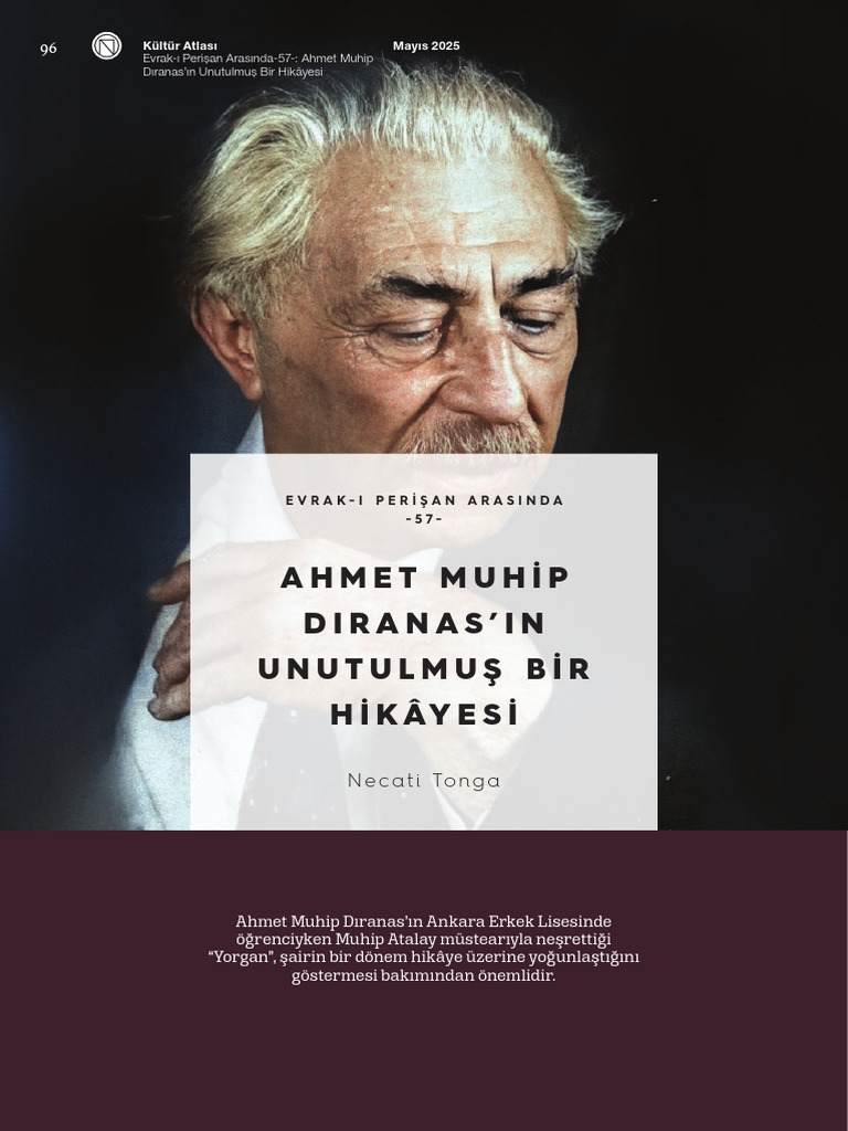 Evrak I Perisan Arasinda 57 Ahmet Muhip | PDF