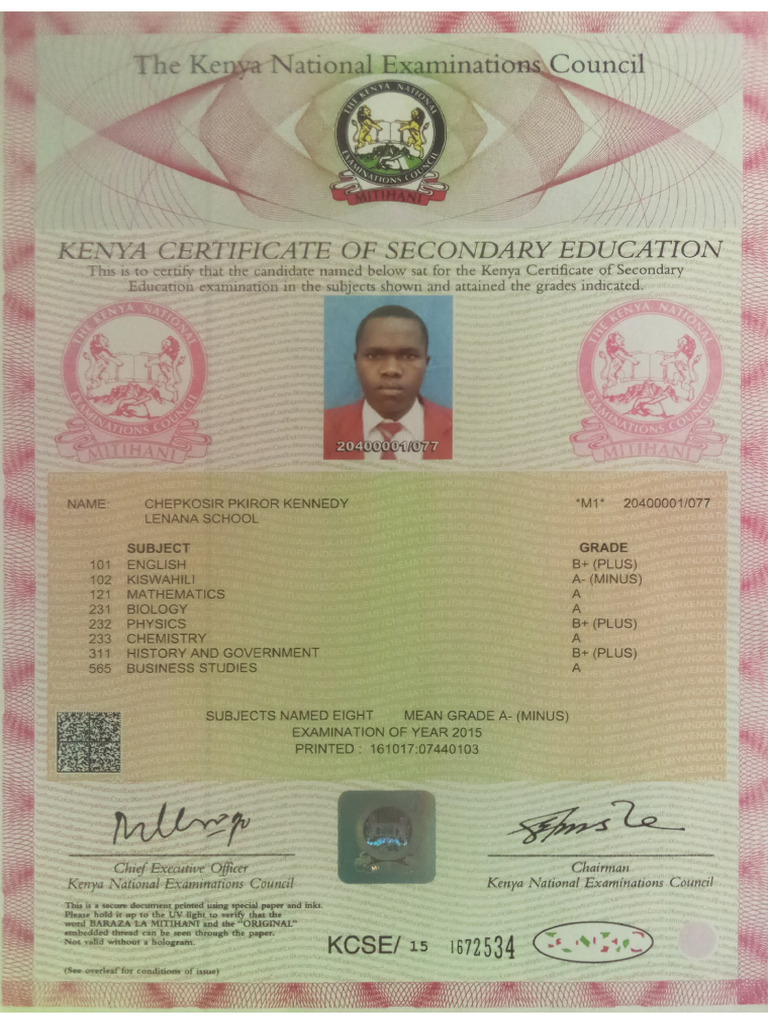 Ken Kcse Cert | PDF