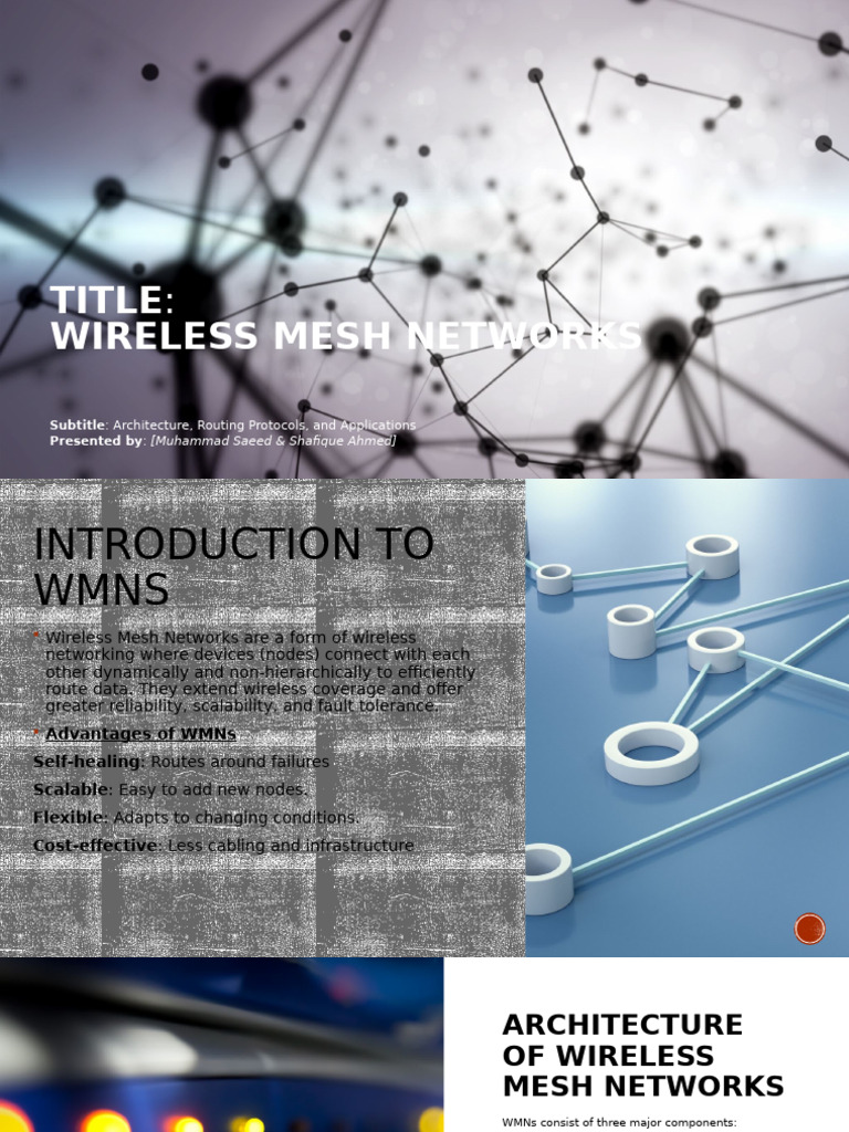 Wireless Mesh Networks | PDF | Computer Network | Service Industries