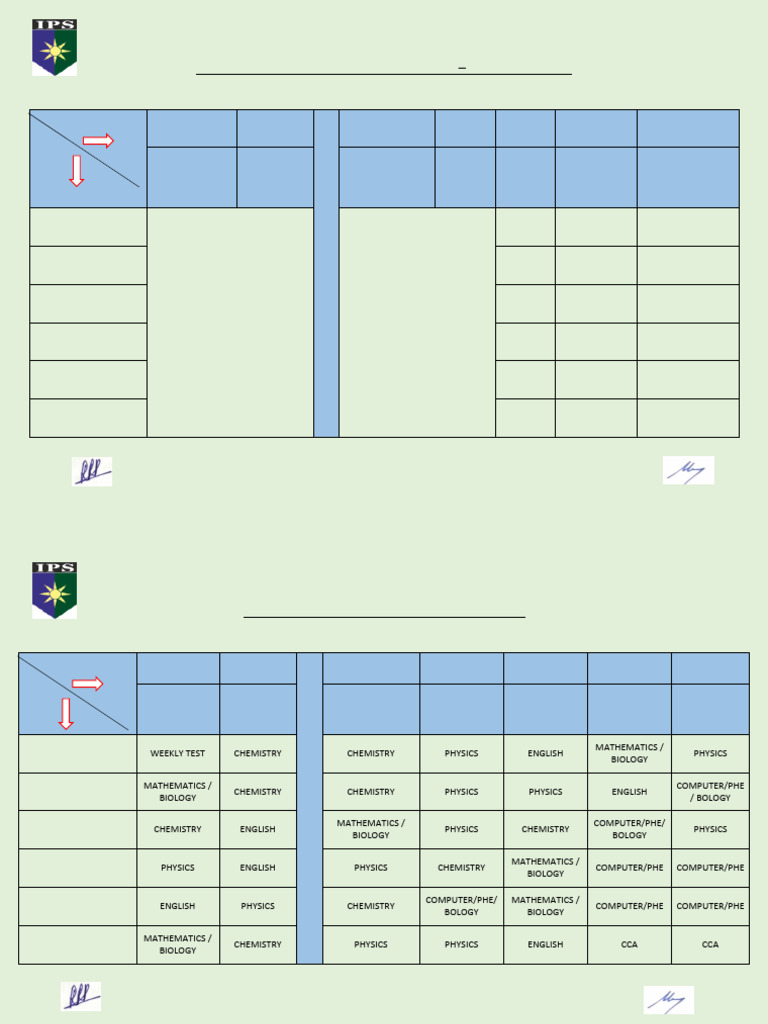 11-12 Time Table 2025-26 | PDF | Physics