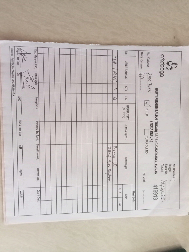 Retur Exp Ab3 JPR (1) (1) - 250616 - 130602 | PDF