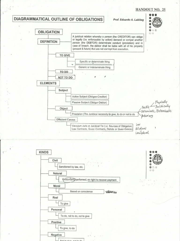 Oblicon Labitag Diagrams Handout | PDF