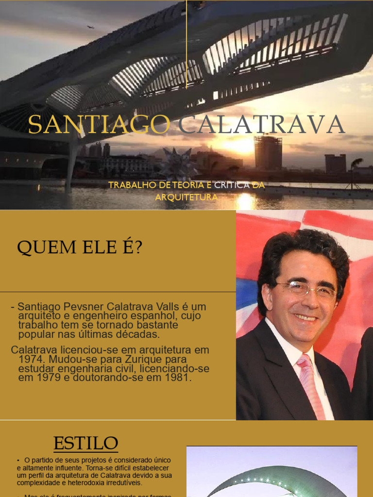 Santiago Calatrava | PDF