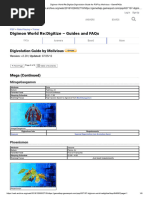 Digimon World Re - Digitize Digivolution Guide For PSP by Molivious ...