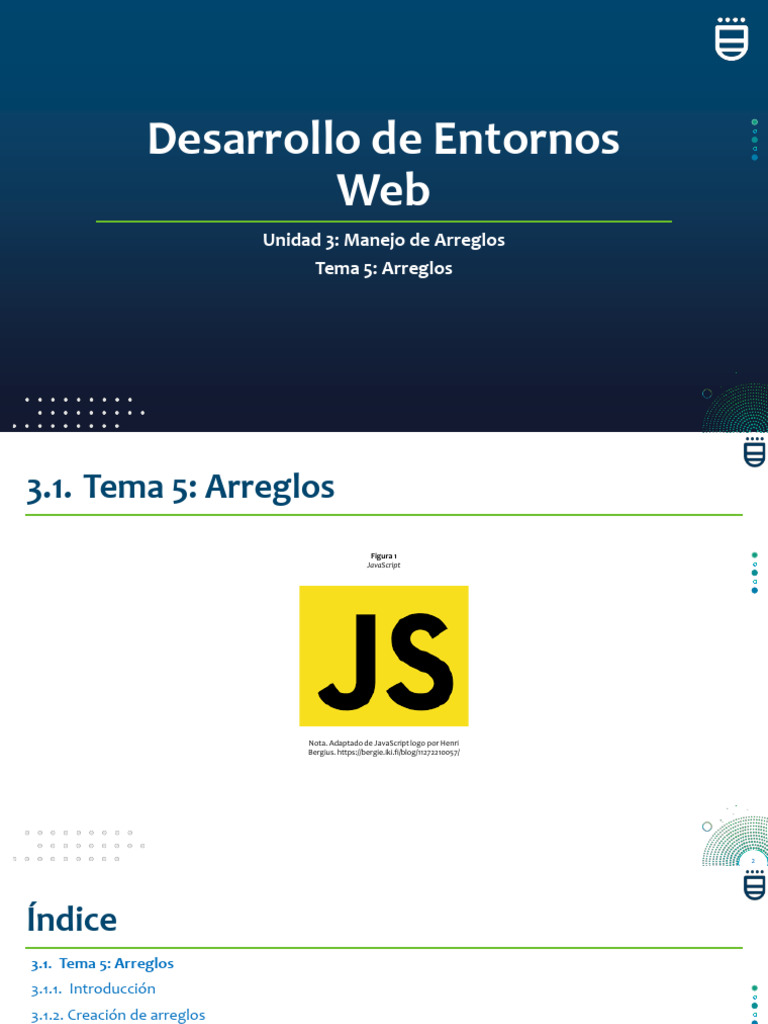 PPT Unidad 03 Tema 05 2023 02 Desarrollo de Entornos Web (SP4684) | PDF | Script Java | Lenguaje ...