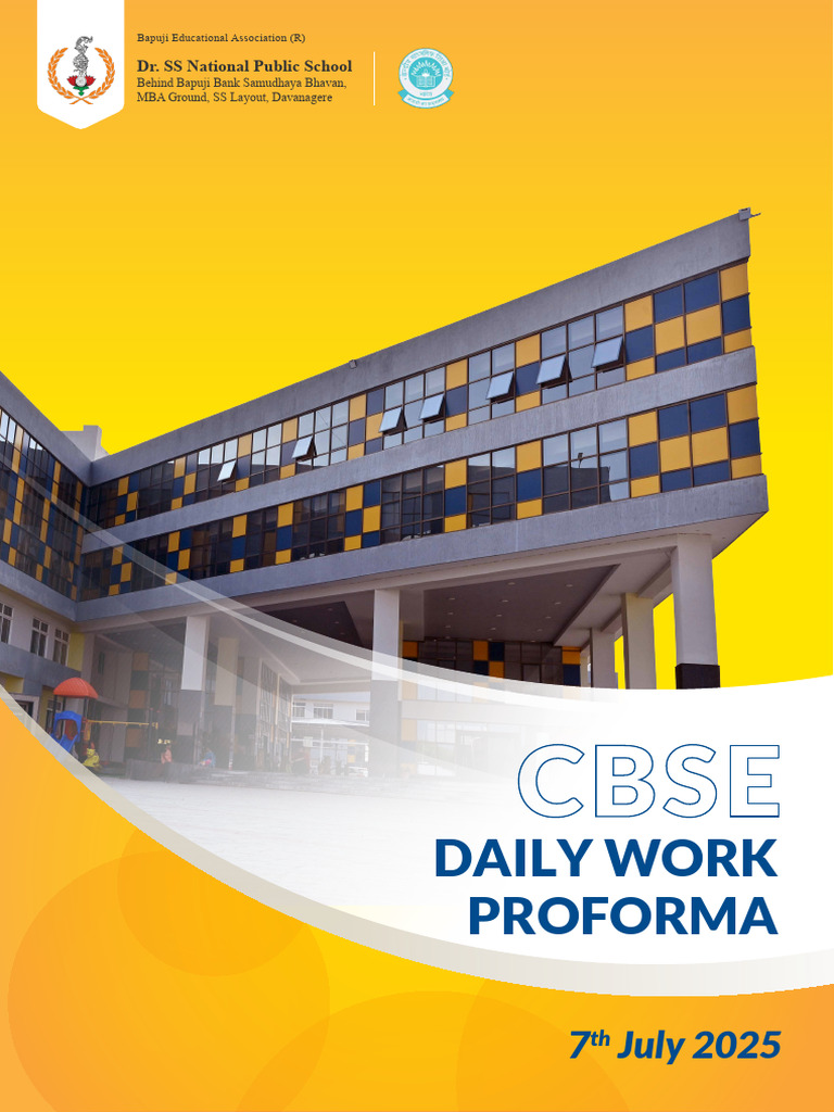 07-07-2025 - Work Proforma - Grade 6 To 10 | PDF | Learning | Force