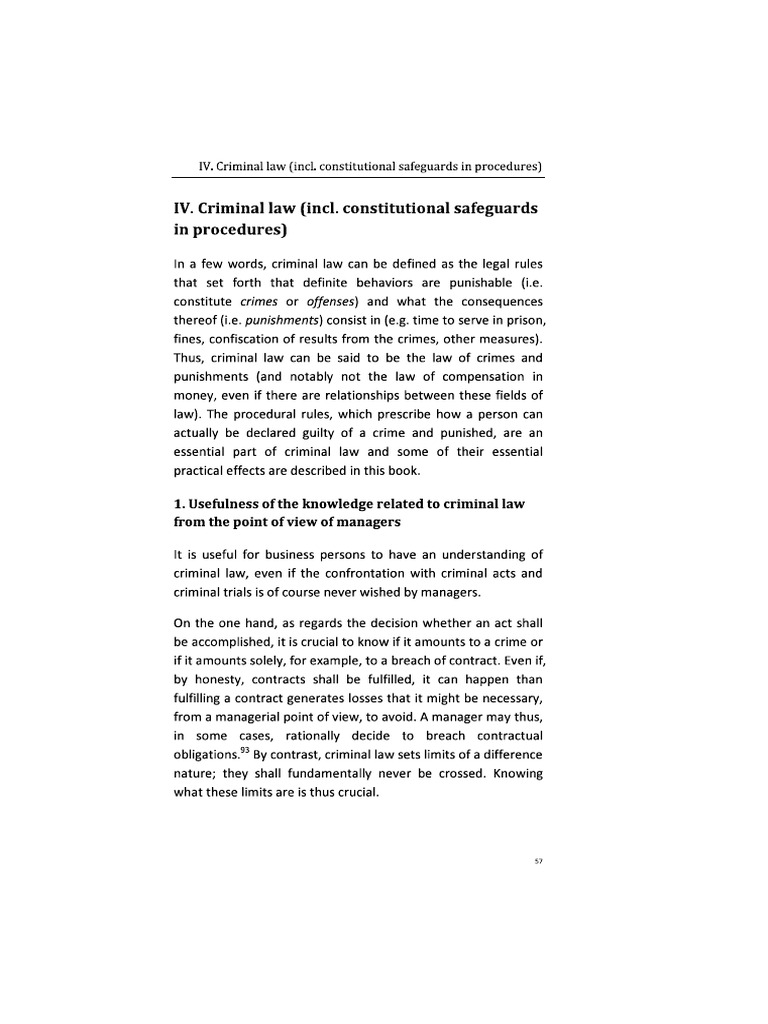 Chapter 4 Criminal Law of The Book Inter (1) Compressed | PDF