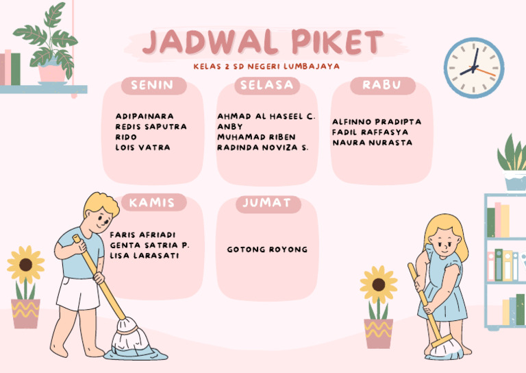 Jadwal Piket | PDF