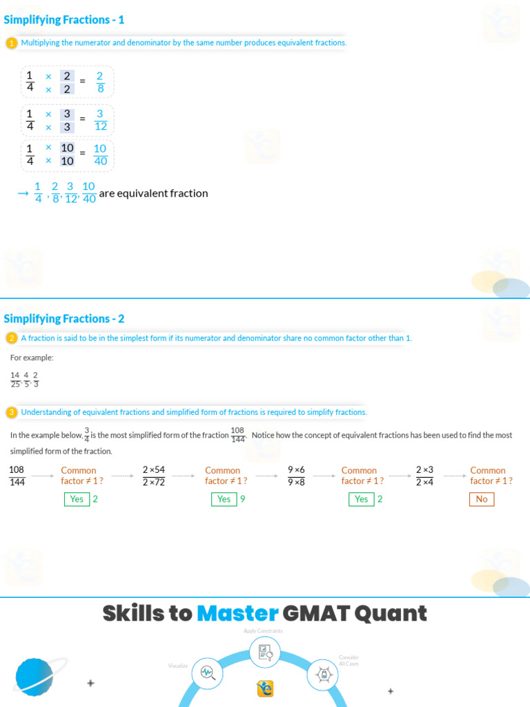 Simplifying Fractions Guide | PDF | Elementary Mathematics ...