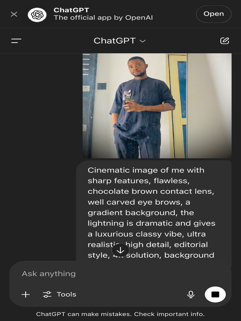 Cinematic Portrait Description | PDF
