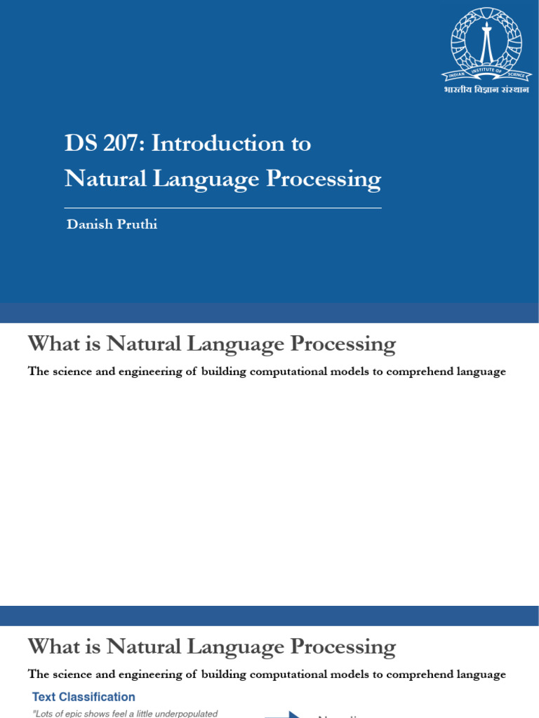 Lecture 1 Course Overview | PDF | Semantics | Word