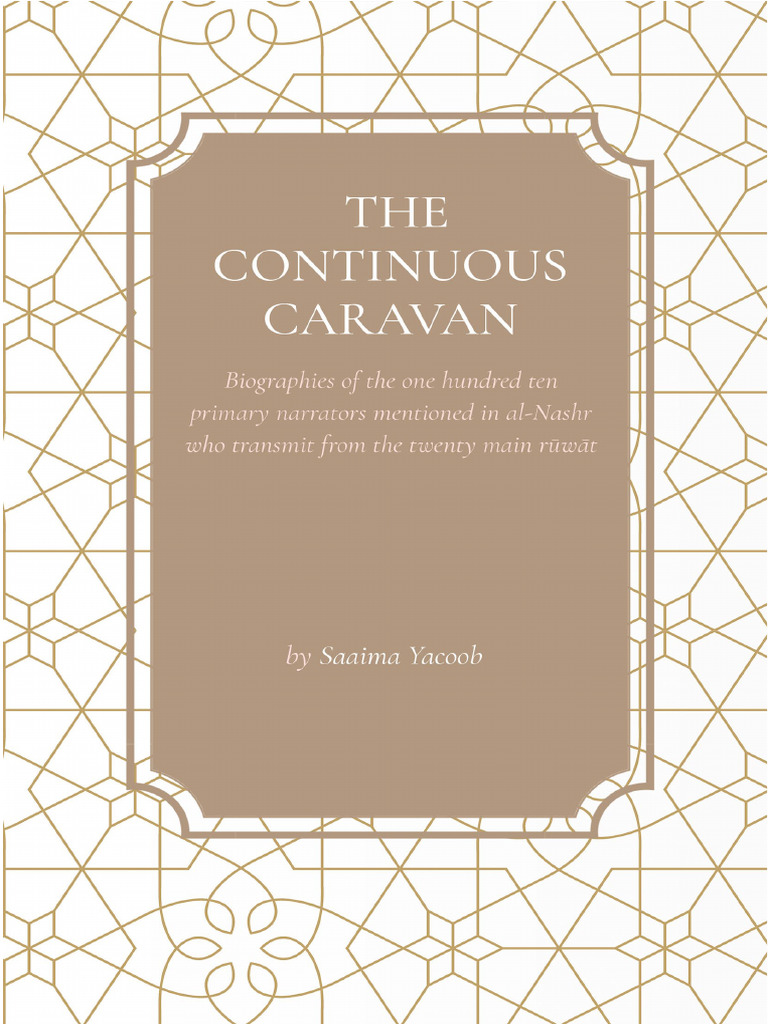 The Continuous Caravan e Book First Edition | PDF | Hadith | Quran