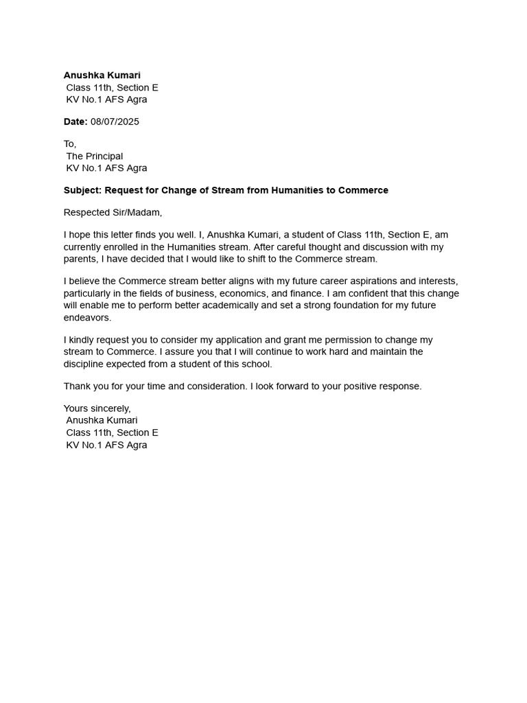 Anushka Kumari Application | PDF